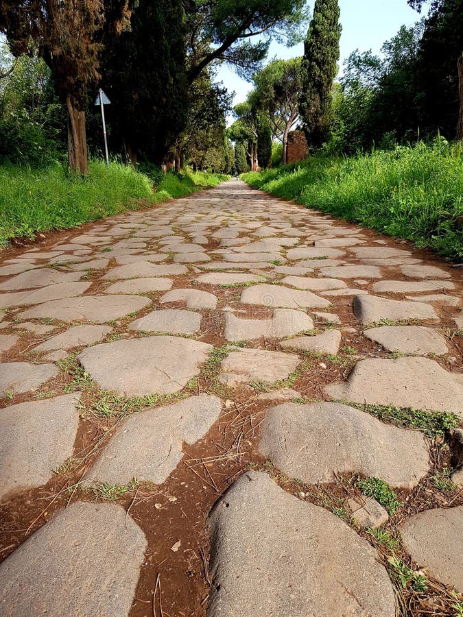Stone Path in the Park of the Ancient City of Cordoba, Spain Stock ...