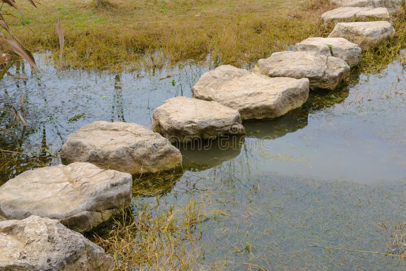 Stepping stones stock photo. Image of stepping, stones - 1276936