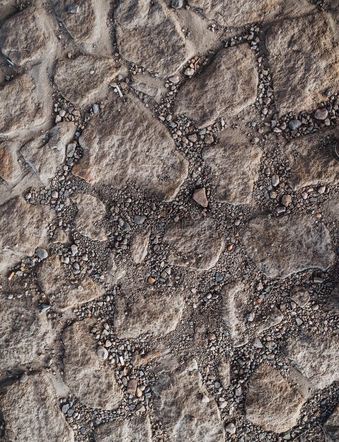 Stone Path with Small Stones Stock Image - Image of grey, path: 198168021