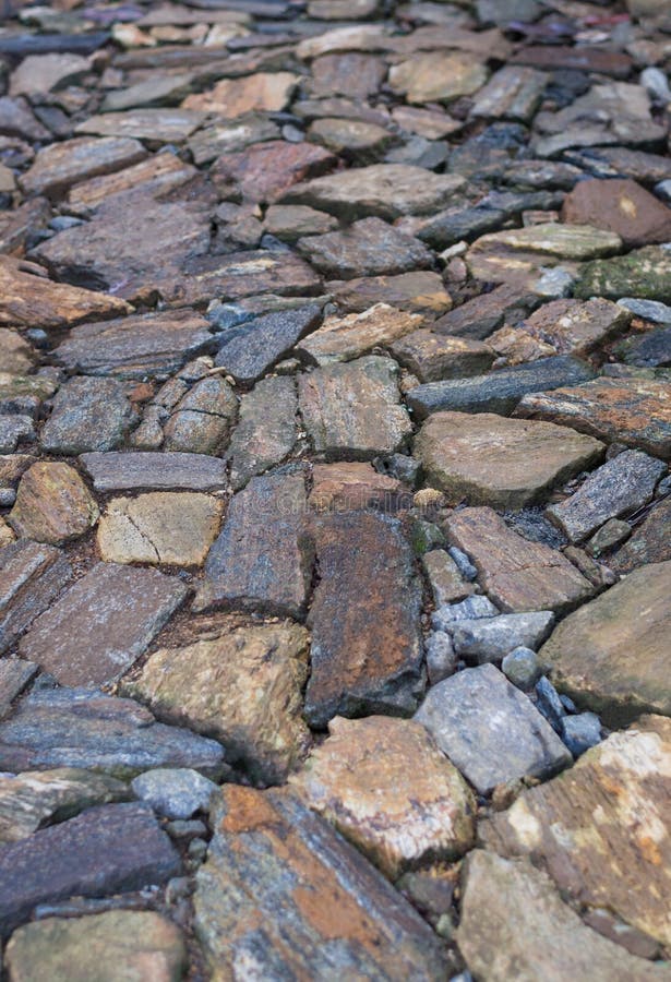Stone Path or Stone Walkway, Texture Background Stock Photo - Image of ...