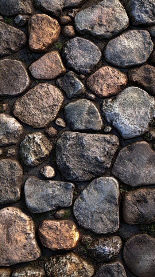 Stone Pathway Creates Rustic Charm with Moss and Texture, Garden Design ...