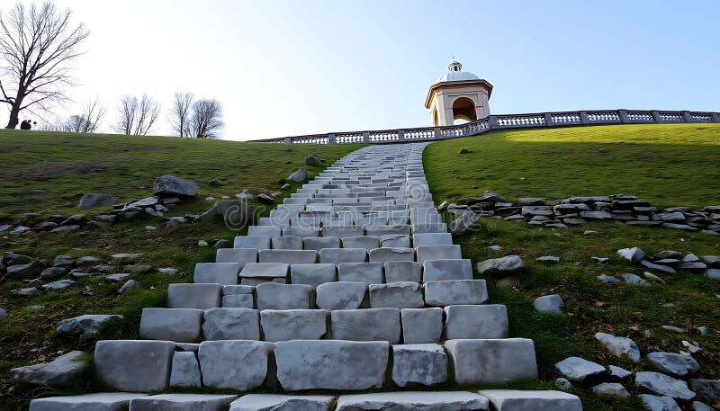 Stone Pathway in Garden Garden Path and Landscaped Garden and Outdoor ...