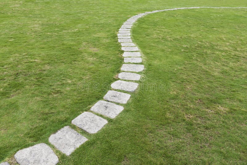 Path on lawn stock photo. Image of pathway, direction - 171271572