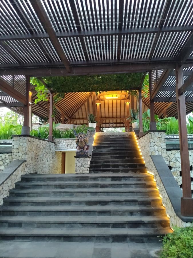 Stone pathways tropic vibe stock photo. Image of property - 202884852