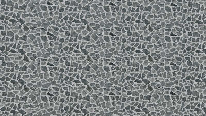 Stone Pattern Gray Wallpaper Motif Stock Illustration - Illustration of ...