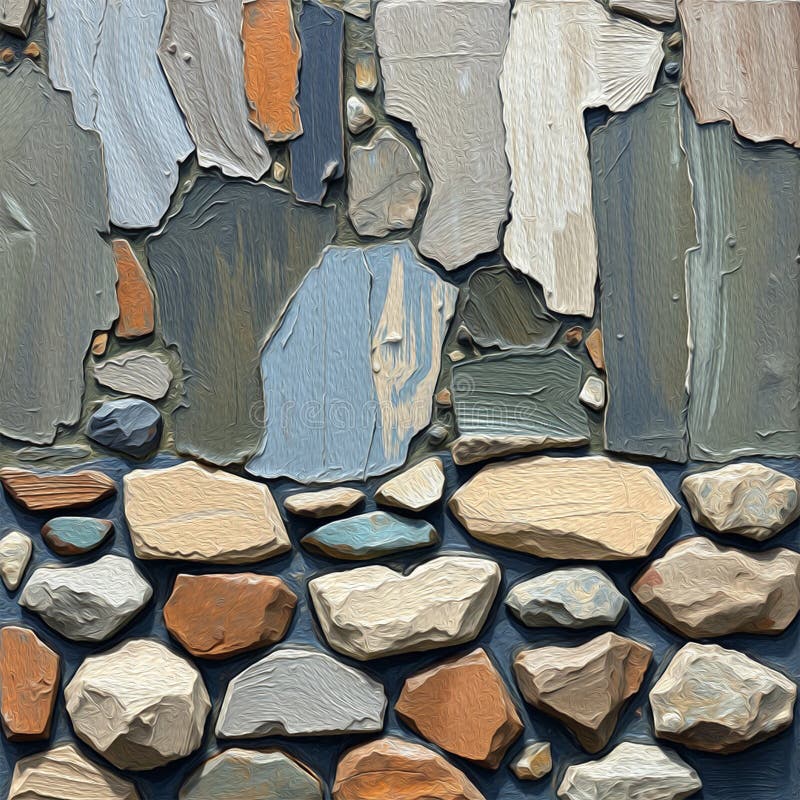 Stone Pattern. Pattern for Printing on Wall Decorations, Wallpapers ...