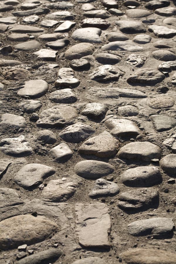 A stone paved road stock photo. Image of colors, background - 7258620