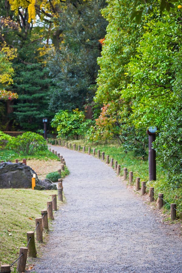 Stone Paved Path Leading To Picturesque Chapel Stock Image - Image of ...
