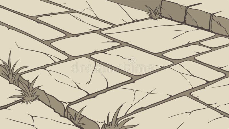 Stone Pavement Texture, Brick Floor and Architectural Surface Vector ...