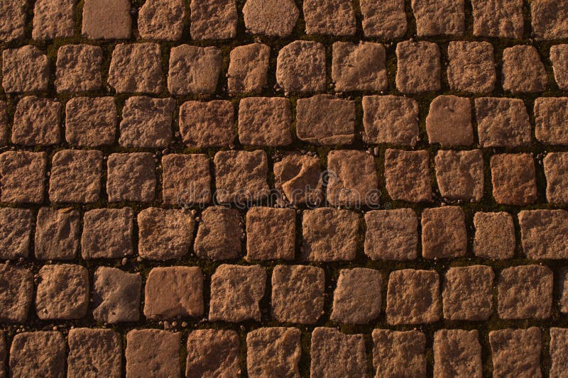 Street Stone Pavement Texture. Old Cobblestone Background Stock Image ...