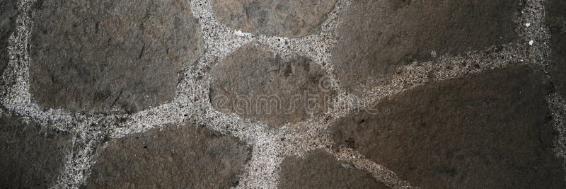 Stone Pavement. Texture of Stone Paved Ground Stock Photo - Image of ...