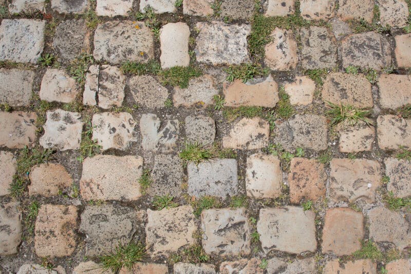 Stone Pavement Texture Tiled in Top View Stock Photo - Image of surface ...