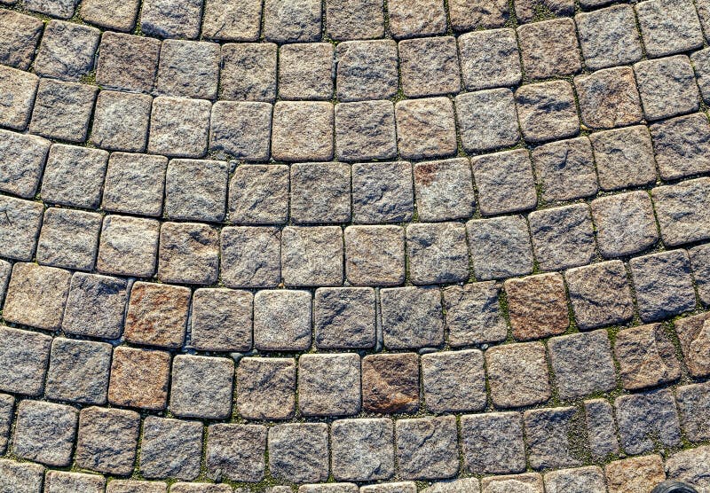 Stone Pavement. View from Above Stock Photo - Image of rough, footpath ...