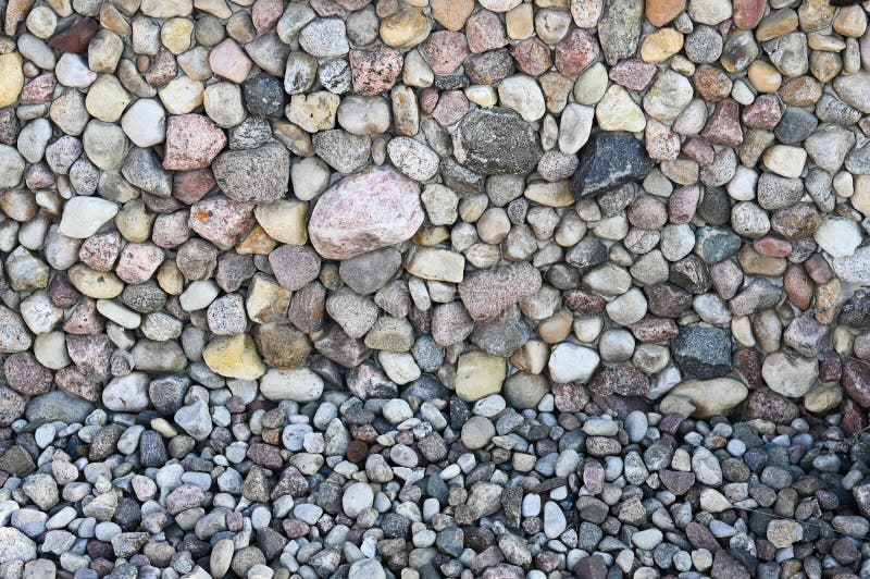 Stone Pavers Close-up. Background of Different Stones Stock Photo ...
