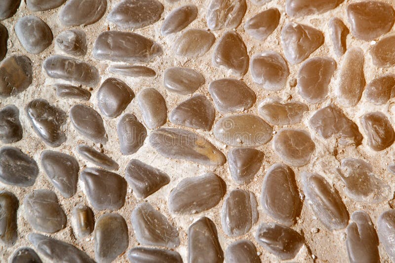 Stone Paving Background - Granite Cobblestone Pattern on the Floor ...