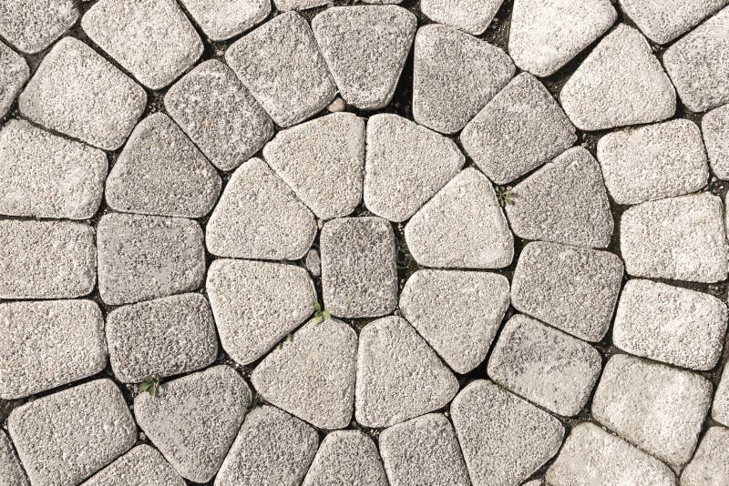 Stone Paving Circle Texture. Stock Image - Image of surface, block ...