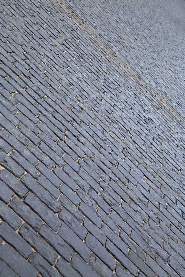 Stone Paving Stone of Rectangular Shape. Stock Photo - Image of ...