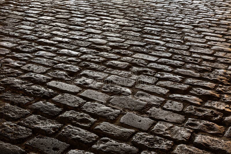 Stone Paving Texture. Abstract Photo of Stone City Path. Stock Image ...
