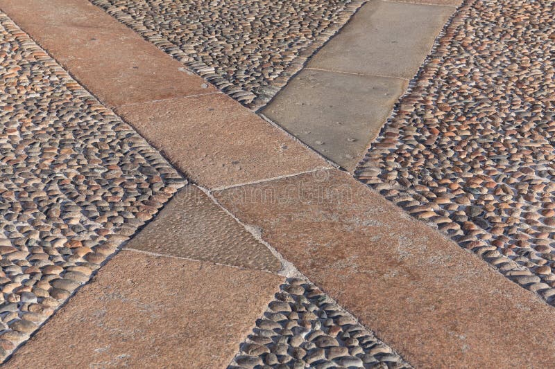 Stone paving texture stock photo. Image of circle, abstract - 295584416
