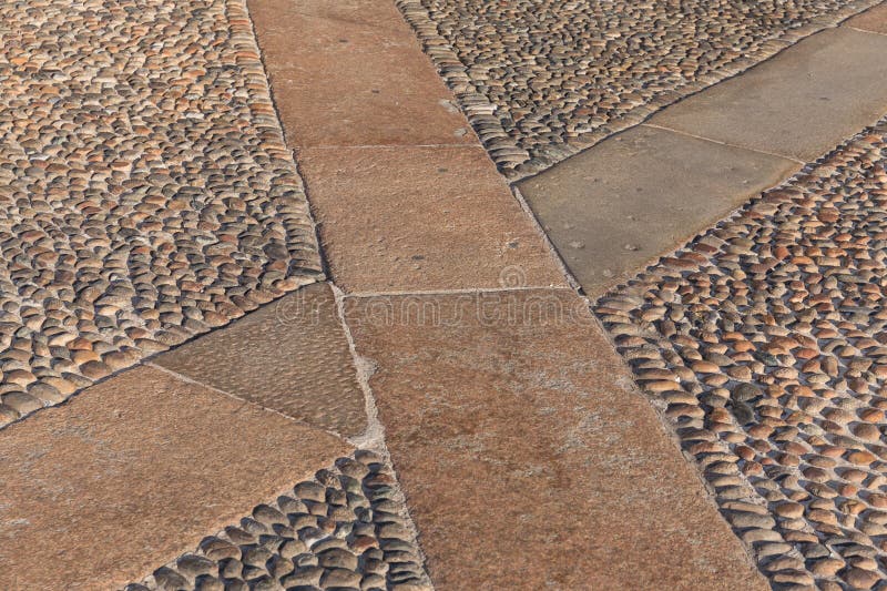 Stone paving texture stock image. Image of circle, road - 298268397