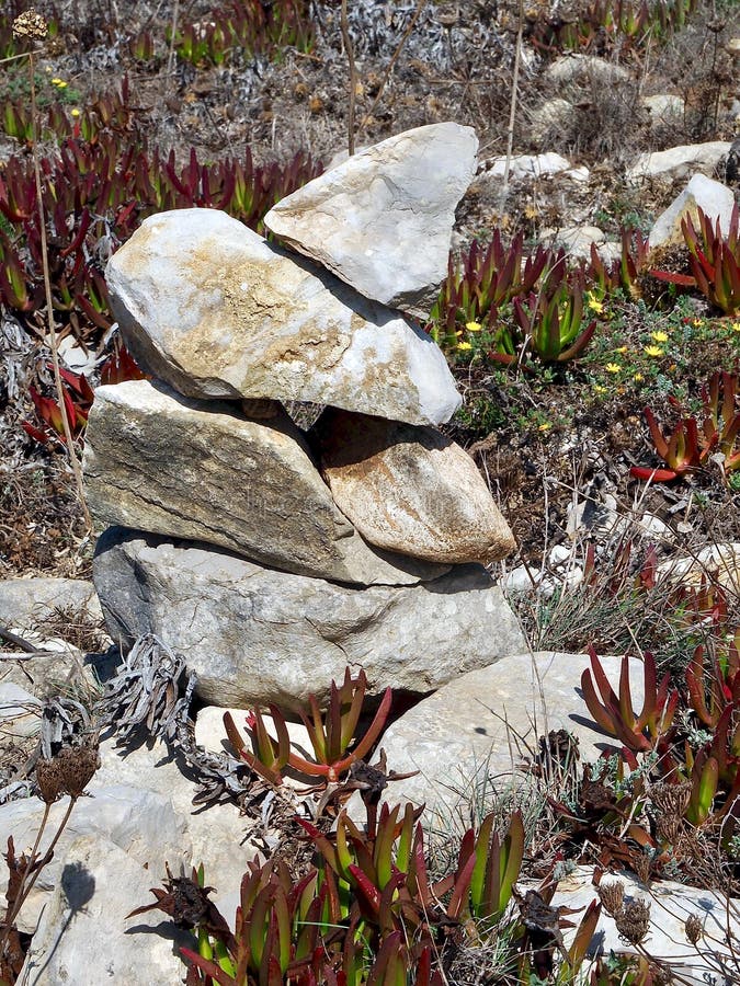 Stone Pebble for Balance and Harmony Stock Image - Image of flowing ...