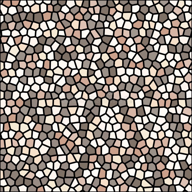 Stone Pebble Texture Mosaic Vector Background Wallpaper Stock Vector ...
