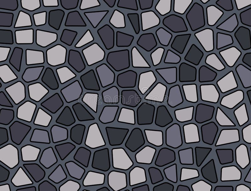 Stone Pebble Texture Mosaic Vector Background Wallpaper Stock Vector ...