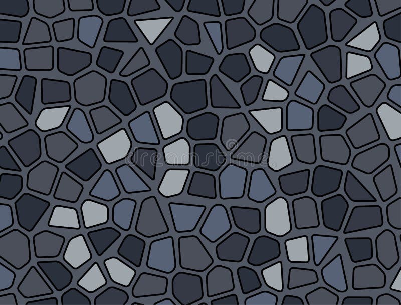 Stone Pebble Texture Mosaic Vector Background Wallpaper Stock Vector ...