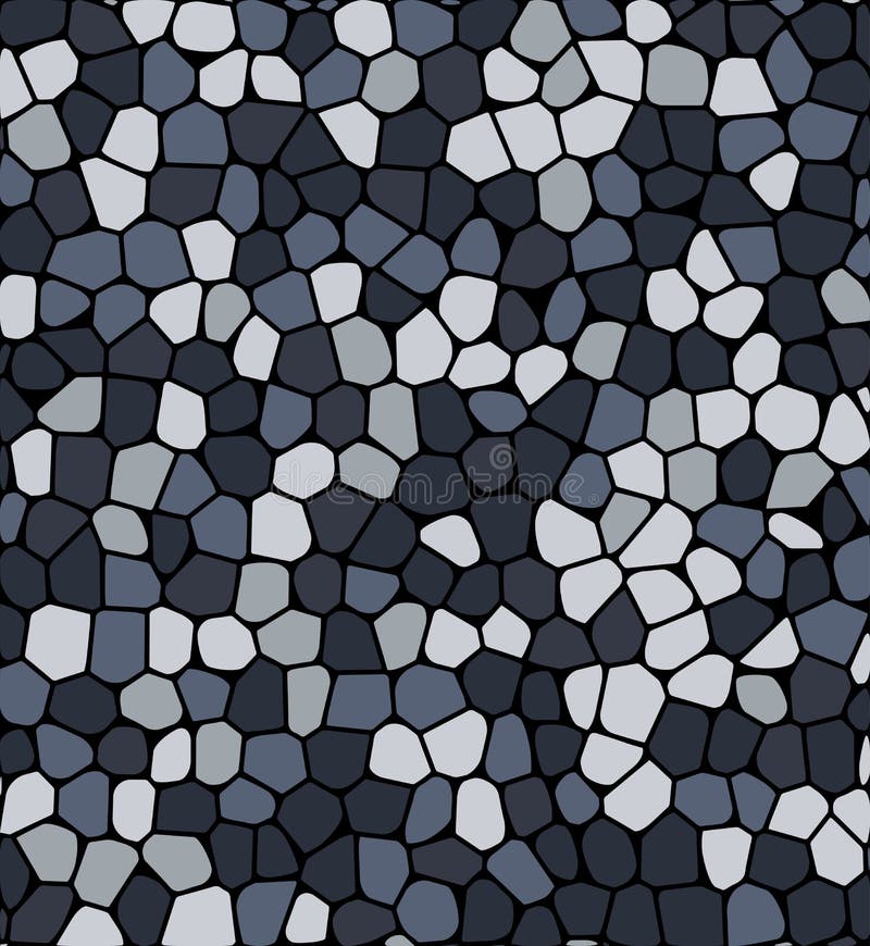 Stone Pebble Texture Mosaic Vector Background Wallpaper Stock Vector ...