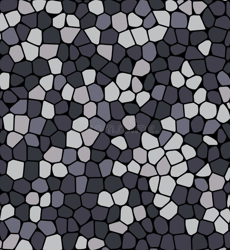 Stone Pebble Texture Silhouette Mosaic Vector Background Wallpaper ...