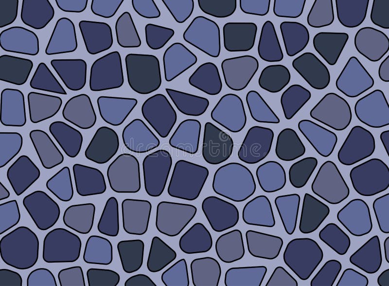 Stone Pebble Texture Mosaic Vector Background Wallpaper Stock Vector ...