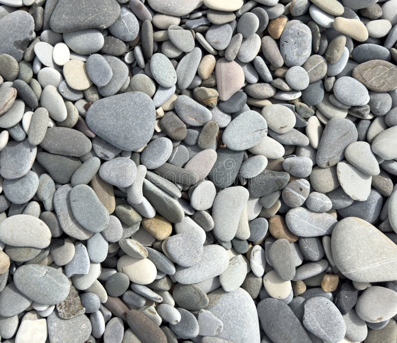 Stone Pebbles As an Abstract Background. Texture Stock Photo - Image of ...