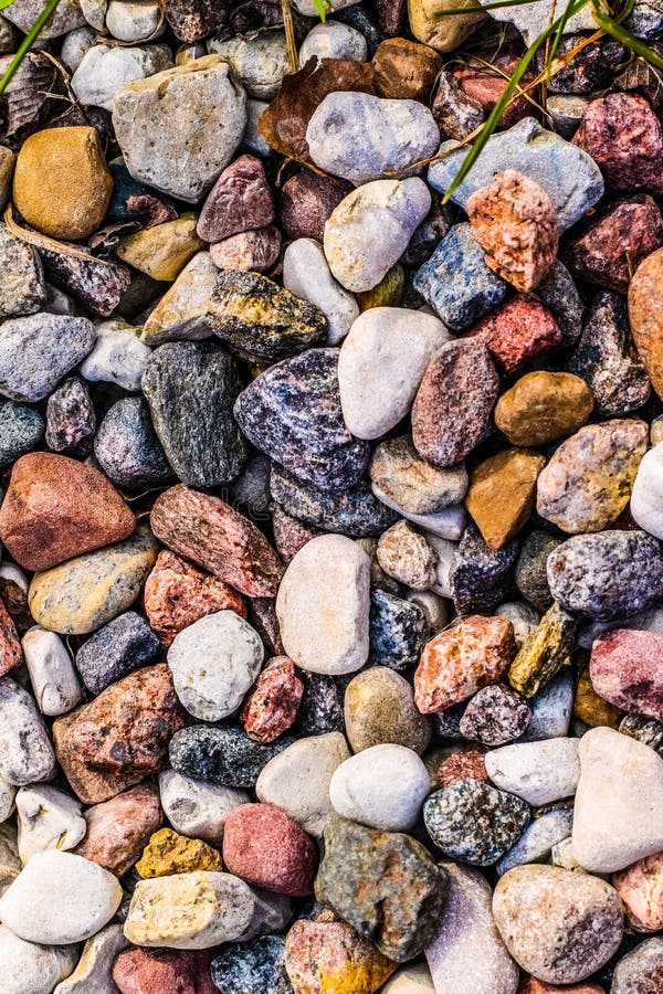 Stone Pebbles Background Texture, Landscape Architecture Stock Photo ...