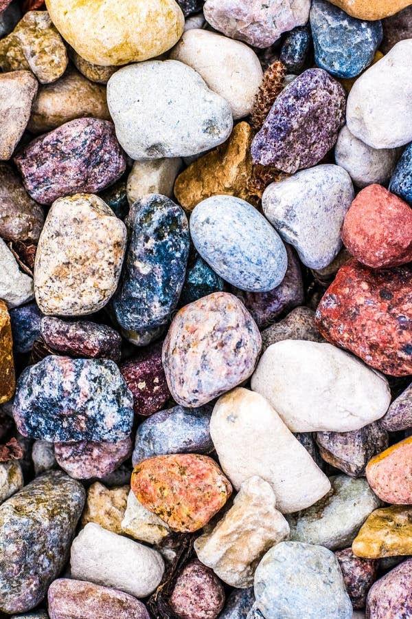 Stone Pebbles Background Texture, Landscape Architecture Stock Image ...