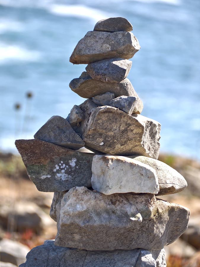 Stone Pebbles for Balance and Harmony Stock Photo - Image of beauty ...