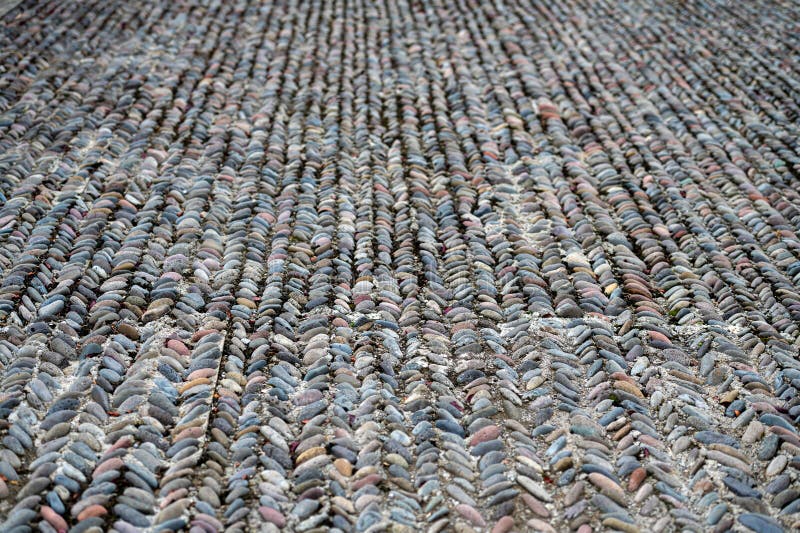 Stone Pebbles for Garden or Street Floor Texture from Natural Stone ...