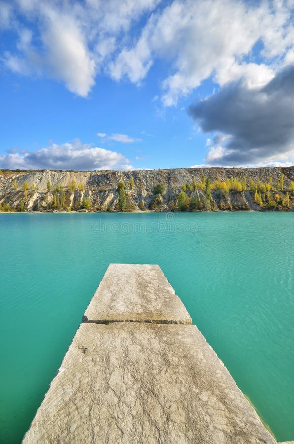 Stone pier stock image. Image of river, high, boulder - 21714681