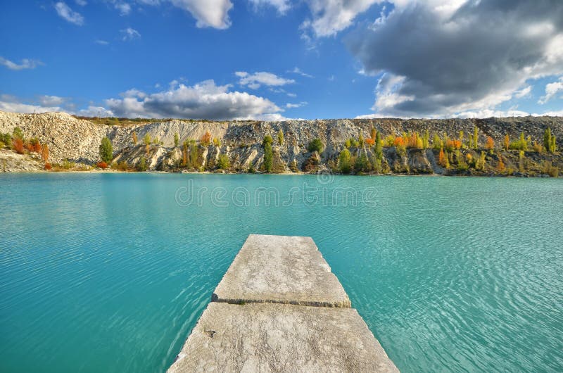 Stone pier stock photo. Image of beauty, altitude, mountain - 21899418