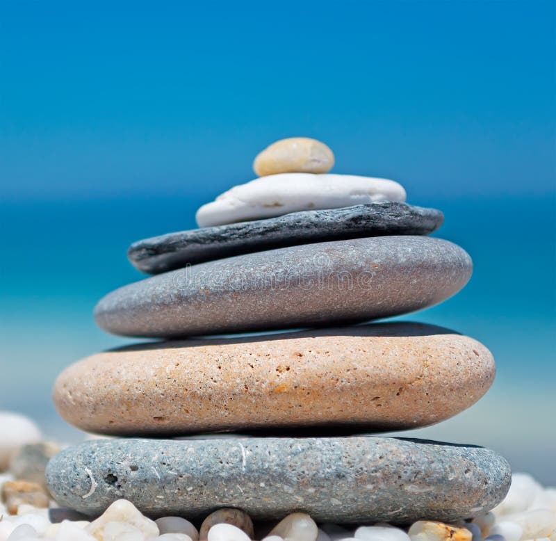 Stone pile and pebbles stock photo. Image of rock, peacefulness - 31749506