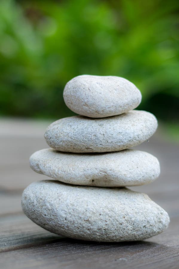 Stone pile stock image. Image of vertical, green, calm - 49480895