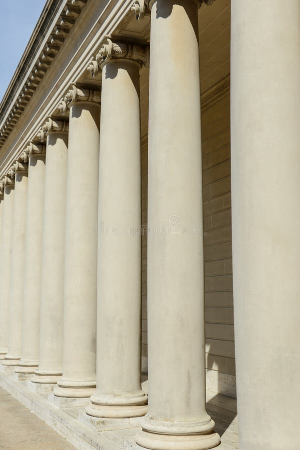 Stone Pillars stock photo. Image of academic, justice - 28889378