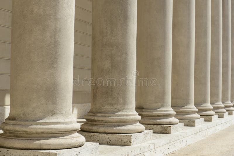 Old stone pillars stock photo. Image of ruins, building - 37933094