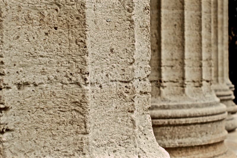 Stone Pillars stock photo. Image of strong, stone, texture - 94355942
