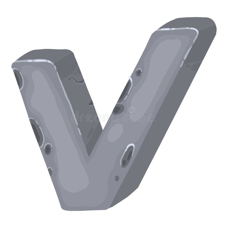 Stone Plate, Board, Banner for Games. GUI Design Element Stock ...