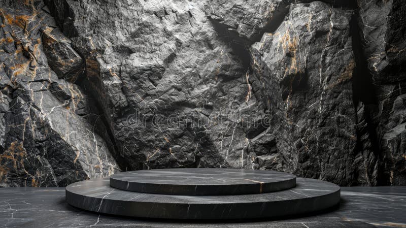 Stone Platform in a Cave, Perfect for Product Display or Fantasy ...