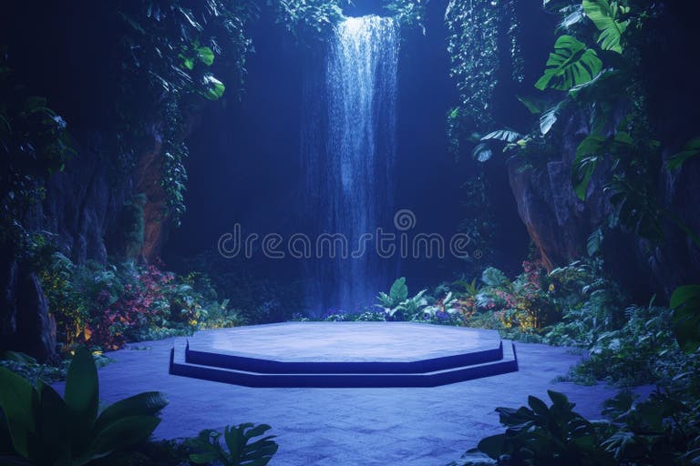 The Stone Platform, Which Was Octagonal in Shape, Was Surrounded by ...