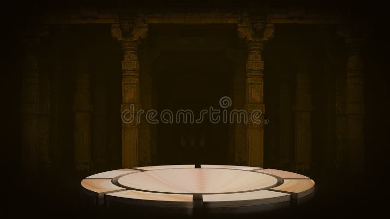 The Stone Podium for Showcase or Present Concept 3d Rendering Stock ...