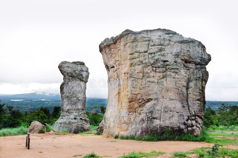 Stone pole stock image. Image of geology, pole, nature - 15780707