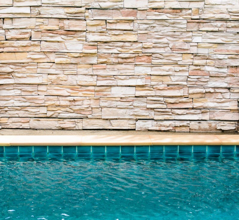 Stone with pool background stock photo. Image of abstract - 31855074