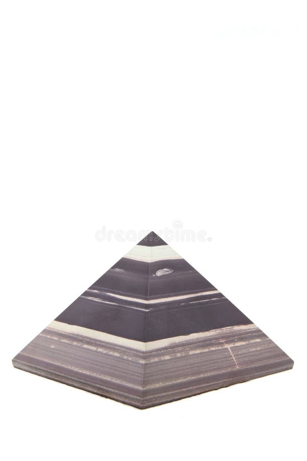 Stone pyramid stock image. Image of multicolored, multi - 18928203